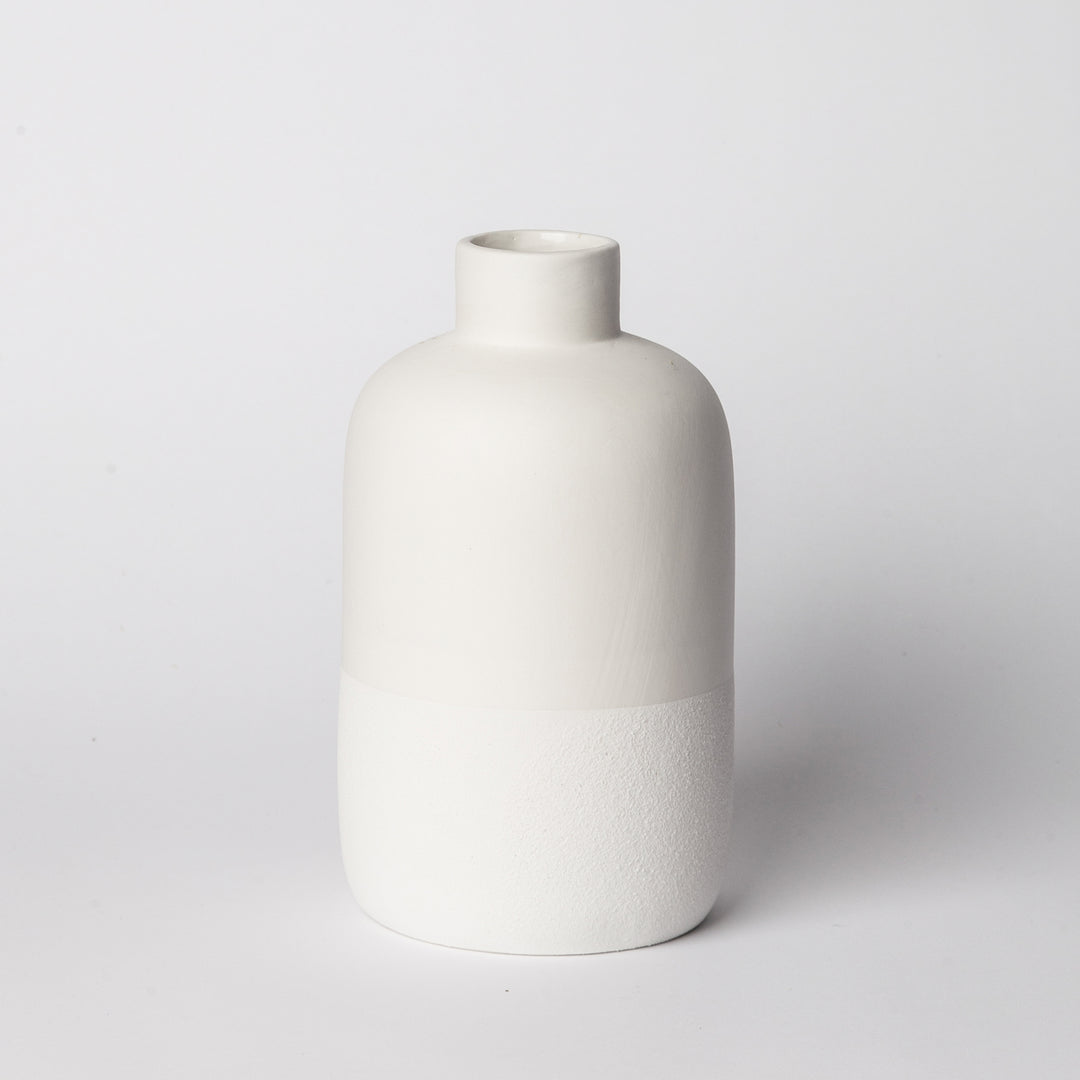 214 Minimalist Ceramic Vase | Matte Finish Decor | Porto Boutique